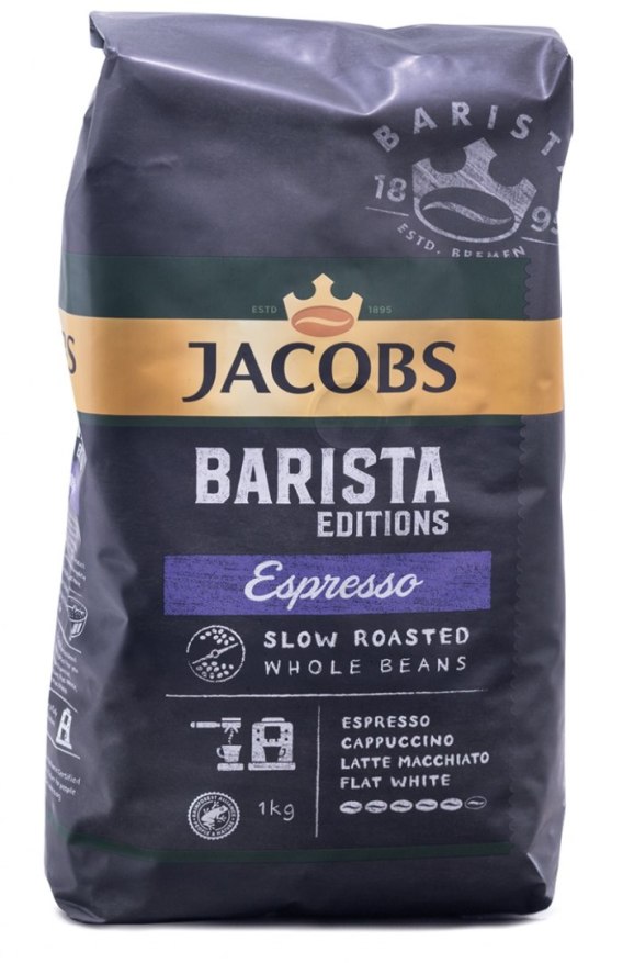 Kawa JACOBS BARISTA ESPRESSO, ziarnista, 1kg > JACOBS